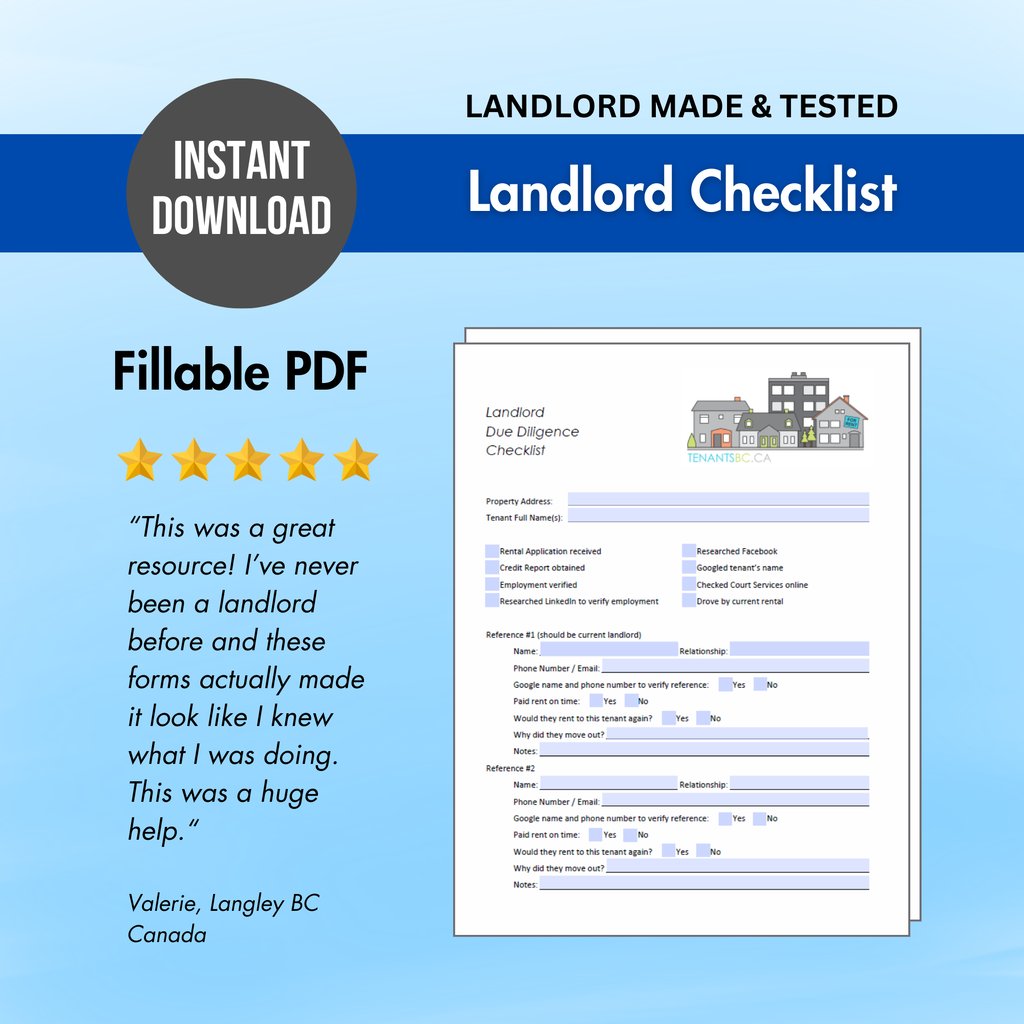 Rental Forms | TenantsBC