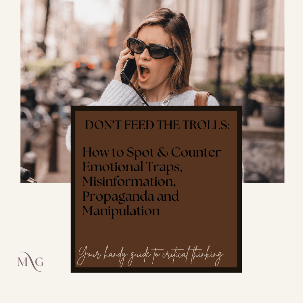 Critical Thinking Guide: "Don't Feed the Trolls." – Meira Greenfeld ...