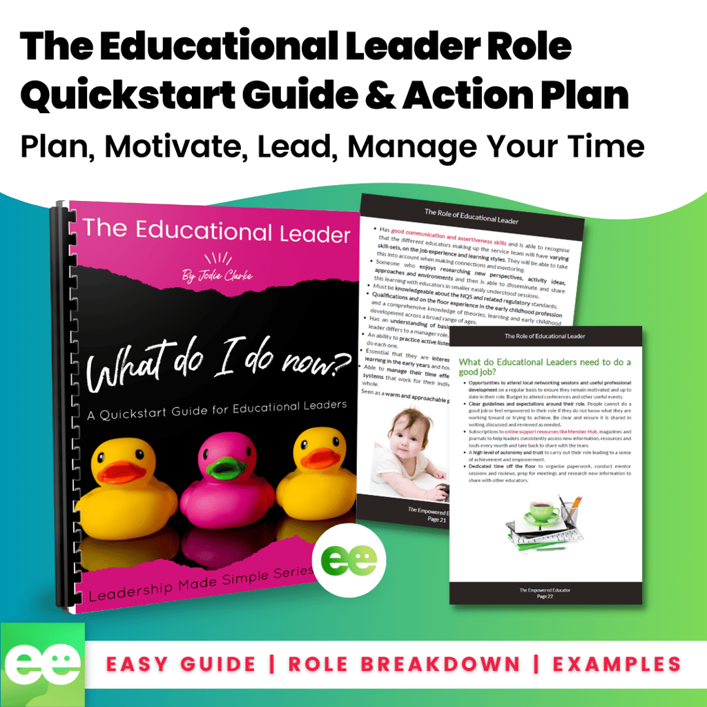 Quickstart Guide To The Educational Leader Role – Empowered Educator ...