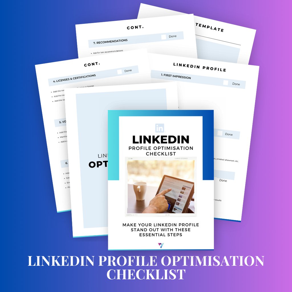 Linkedin Profile Optimisation Checklist – Income Creators Linkedin Profile Optimisation Checklist – Income Creators