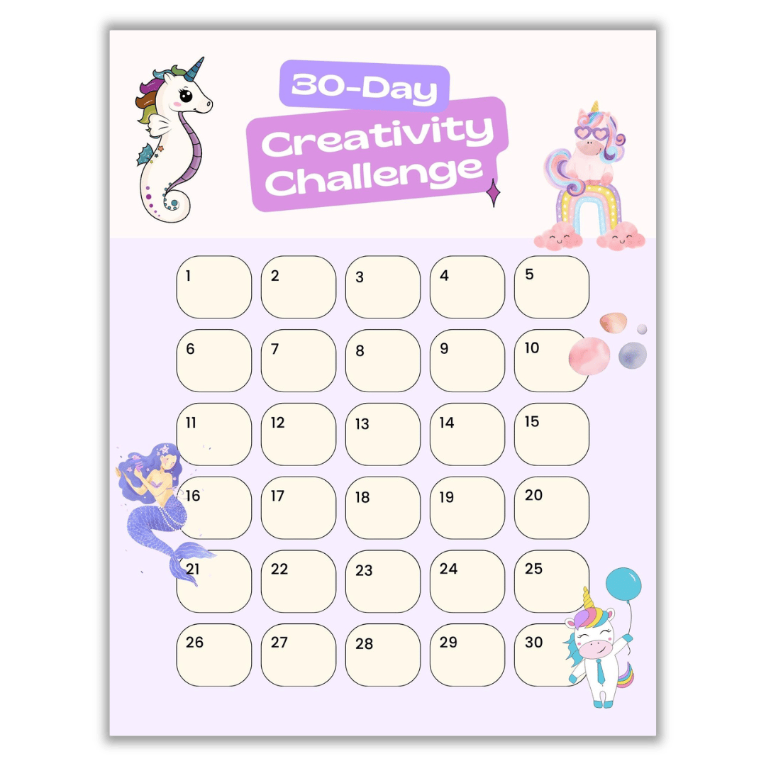 30-Day Creativity Challenge