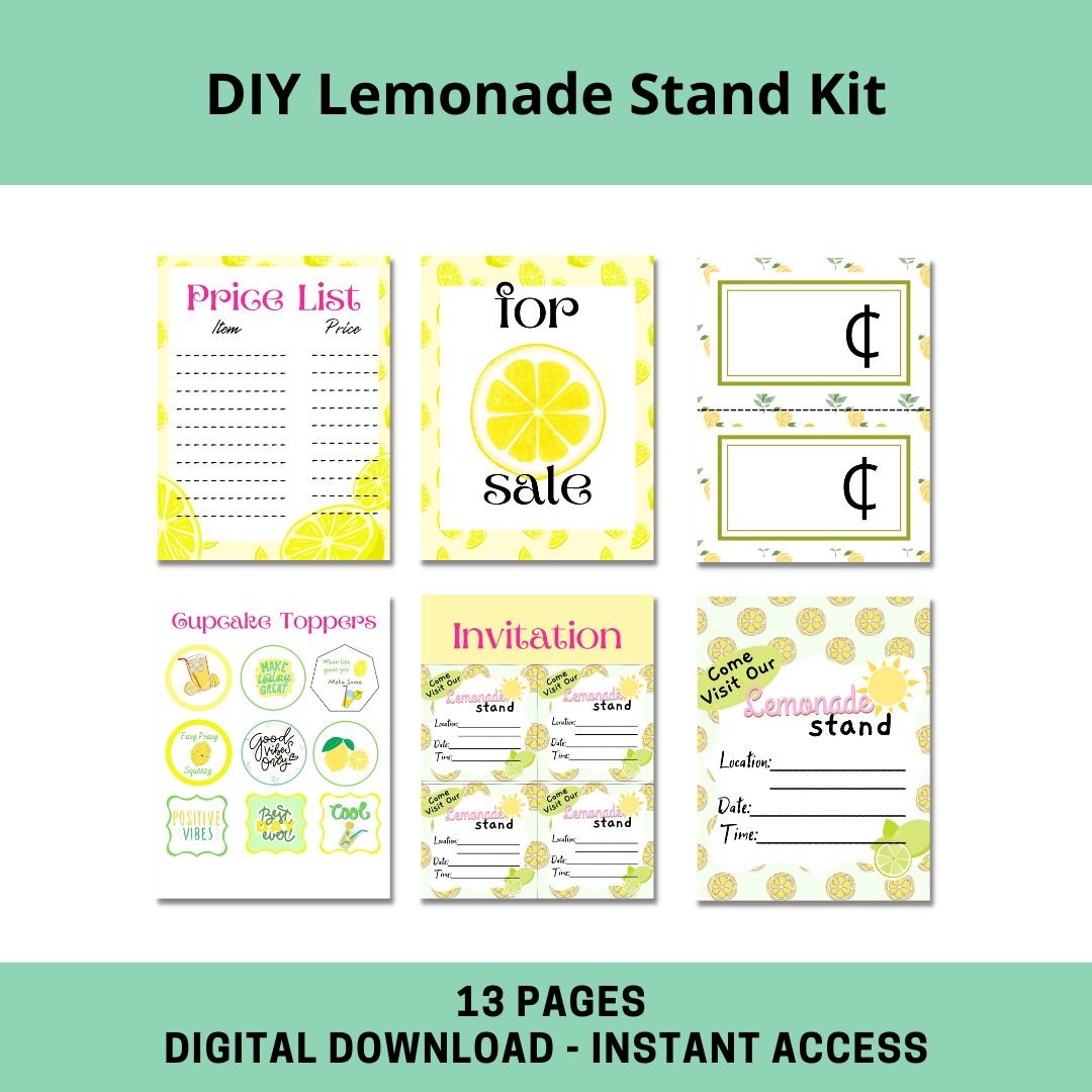 DIY Lemonade Stand Kit – From Val's Kitchen