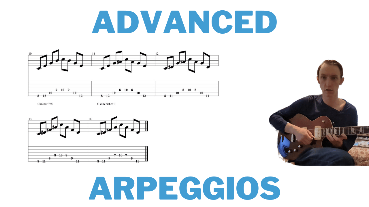 Advanced Arpeggios Tabs for Guitar – Guitarjet: Theory, Techniques ...