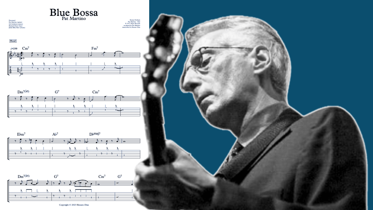 Blue Bossa – Pat Martino – Elevated Guitarist