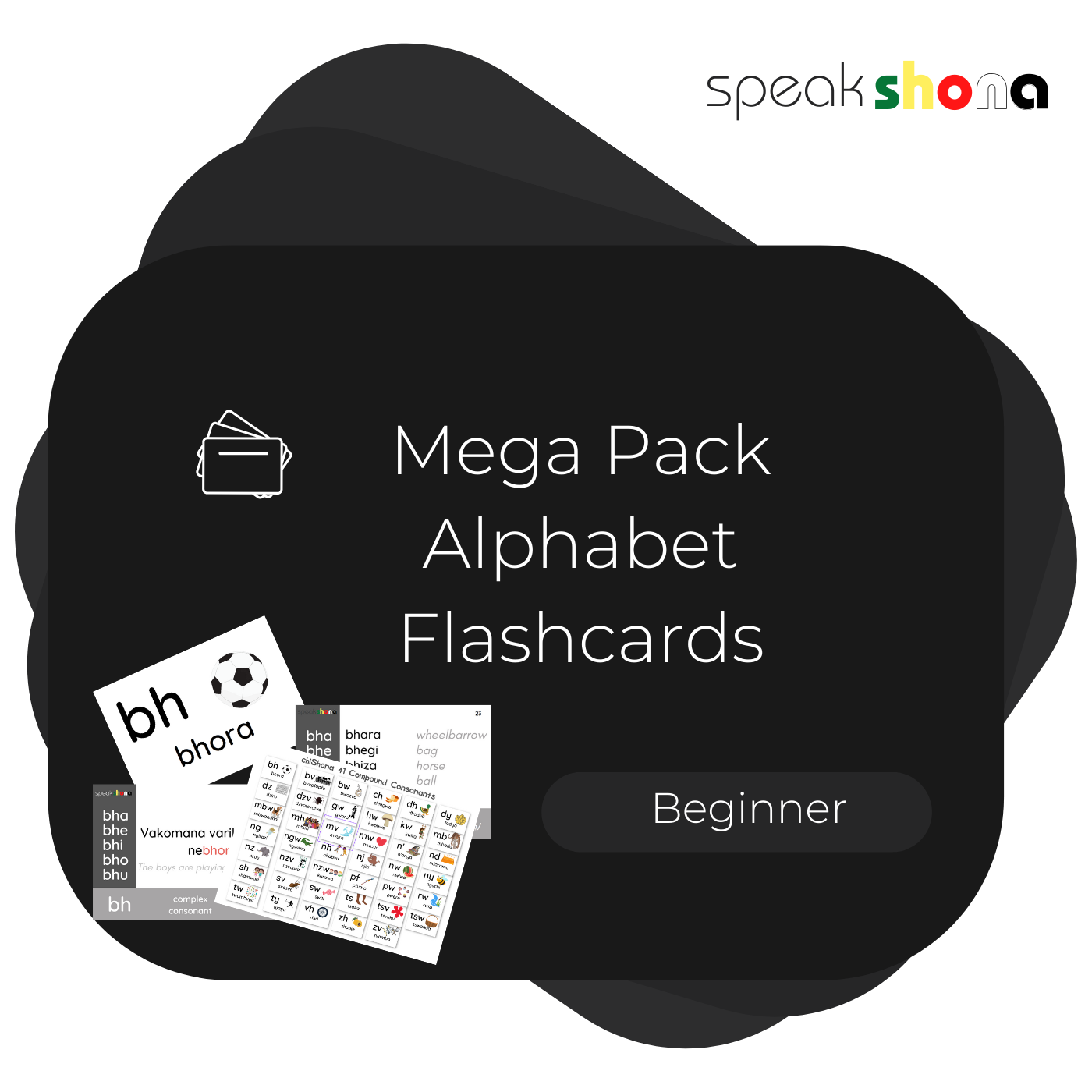 Mega Beginner Flashcard pack – Speak Shona | Learn Shona Language ...