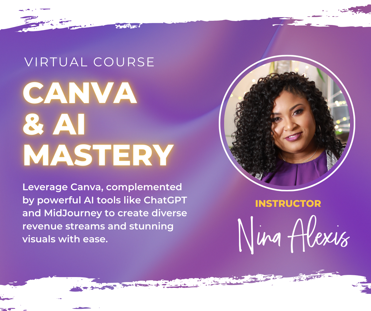 Canva & AI Mastery Course – Nina Alexis