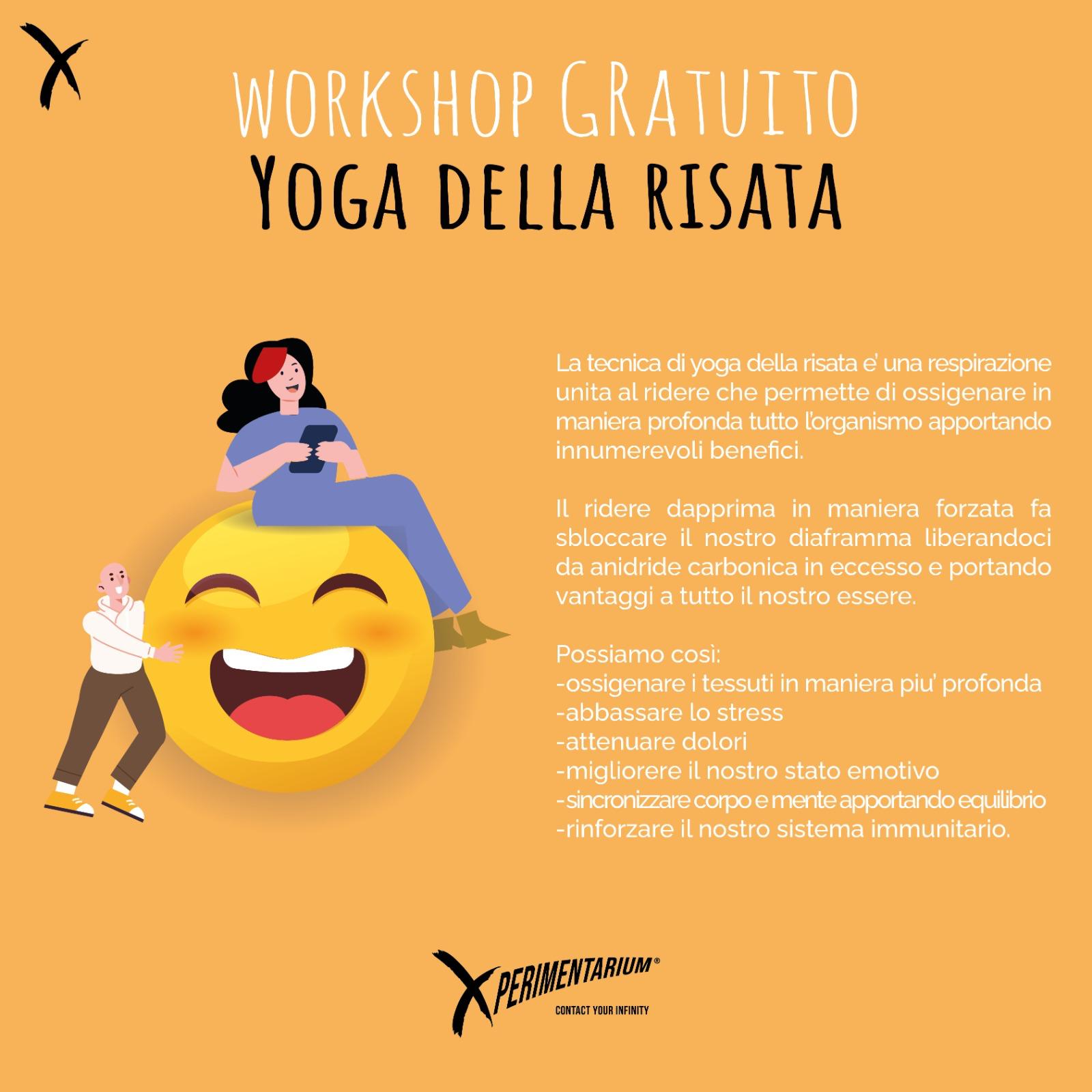 Yoga della risata a cura di Teresa Rossi e Maria Pota – Xperimentarium