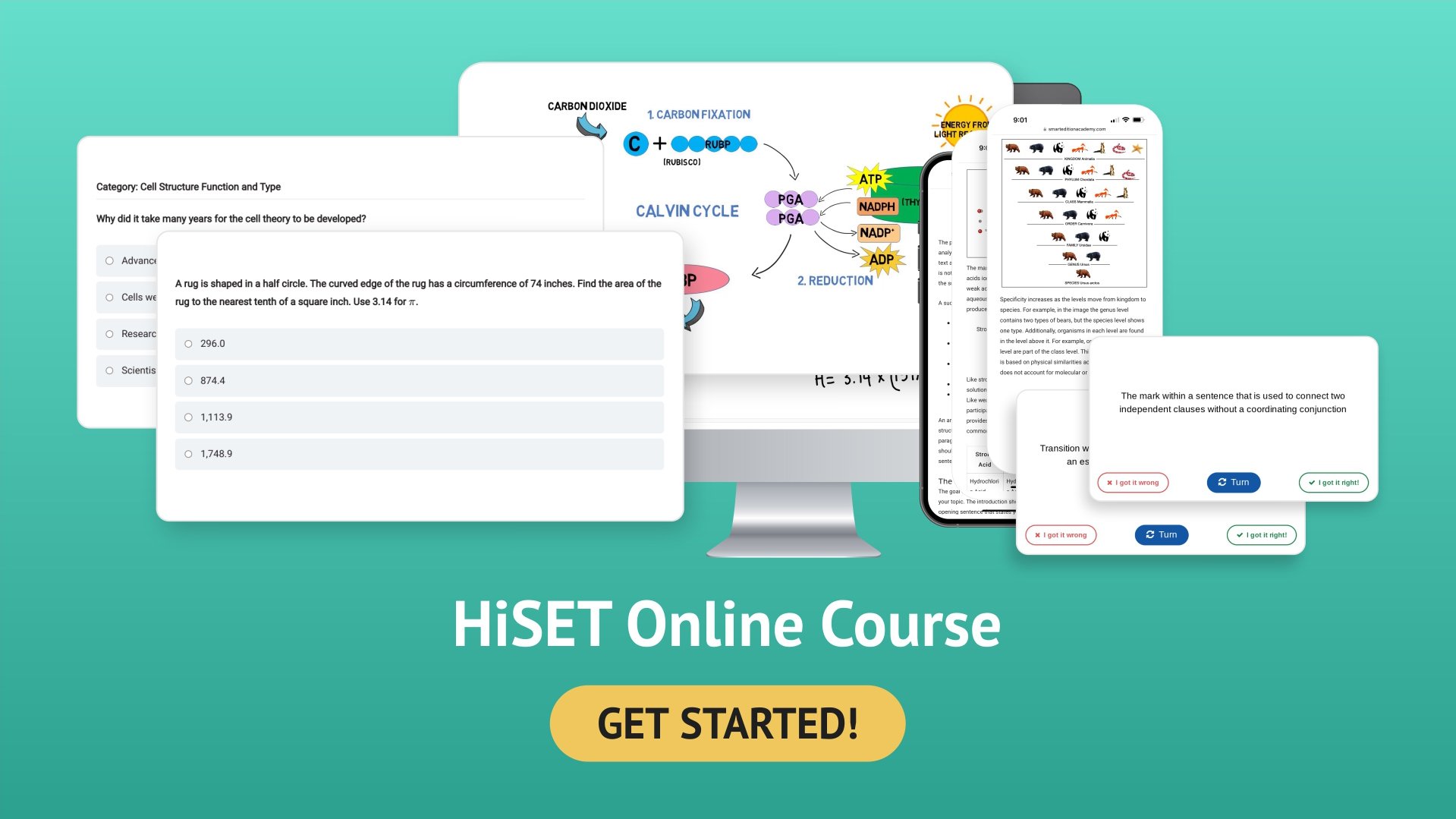 HiSET Online Course – Smart Edition Nursing
