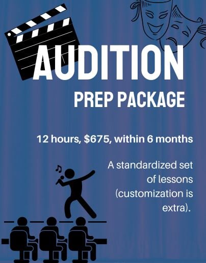 Audition Prep Package – Hannah Keefer Drama