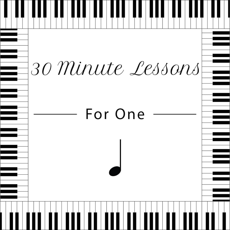 30 minute music lesson subscription – Crystal Casey Music