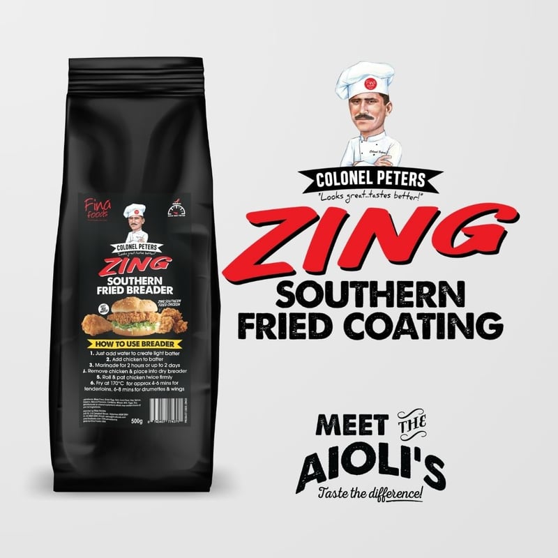 Zing Southern Fried Breader – Meet The Aiolis