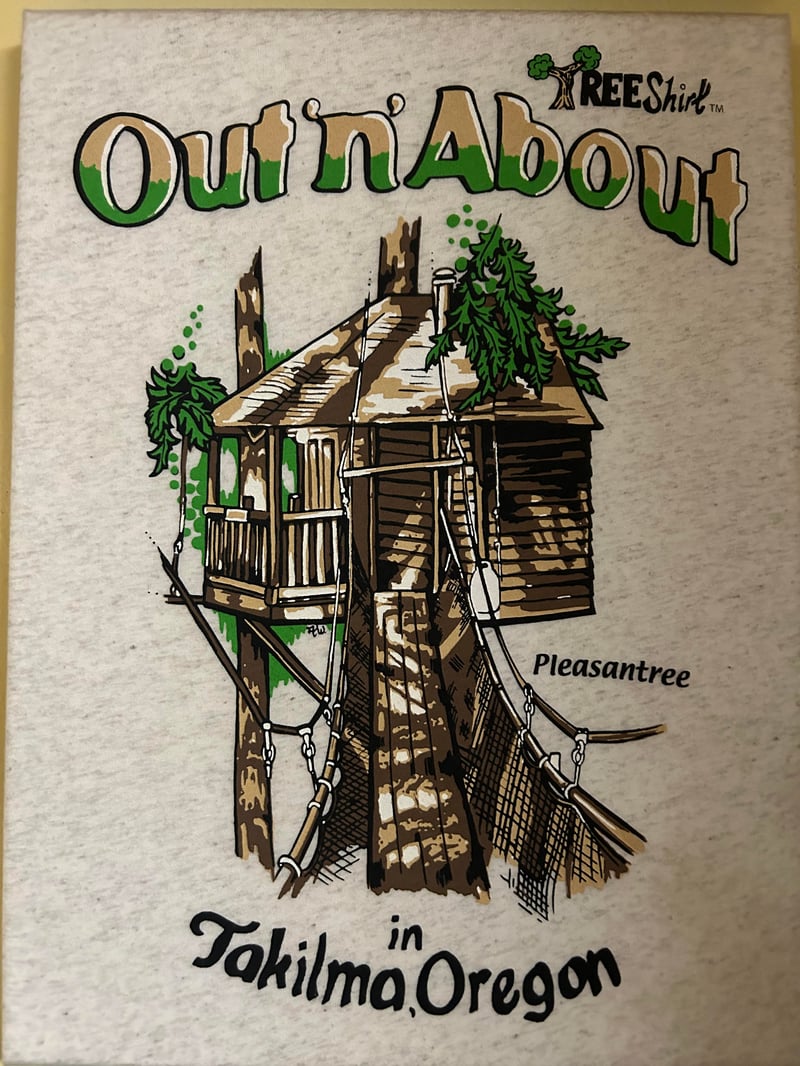 Pleasantree ADULT TREEshirt – Out N About Treesort