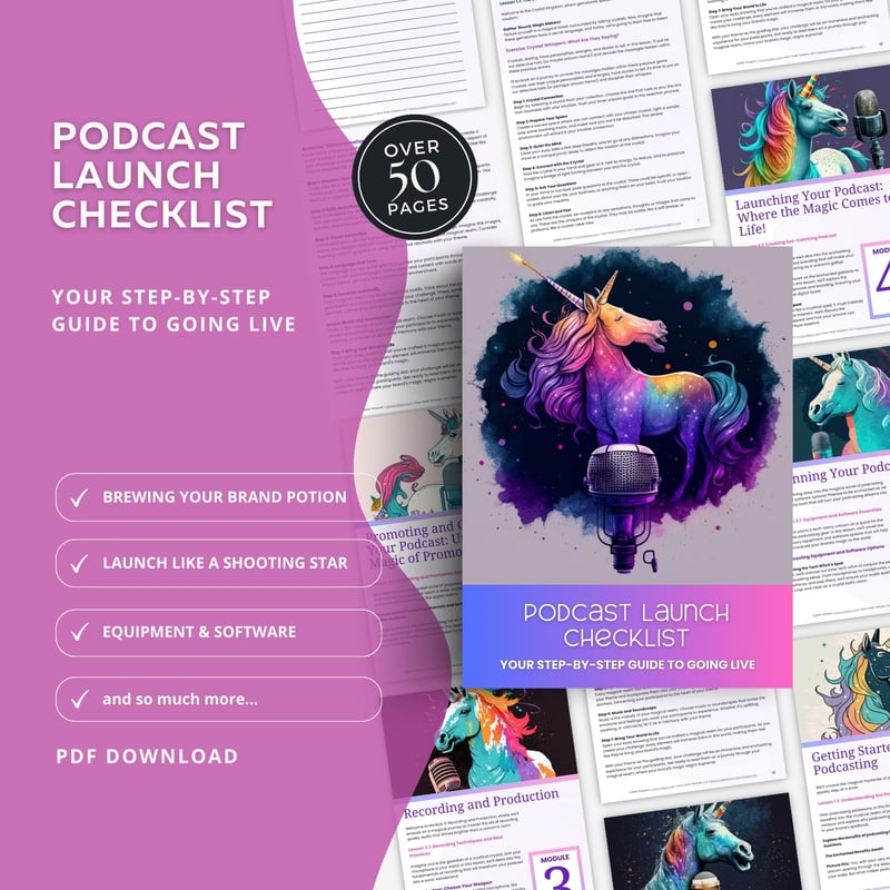 Podcast Launch Checklist: Your Step-by-Step Guide to Going Live