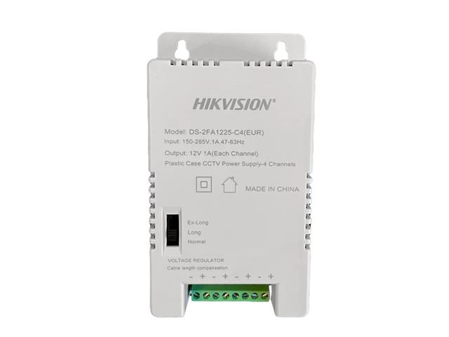 Hikvision DS-2FA1225-C4 4 Channel Power Supply – Clickstart CCTV Online Store