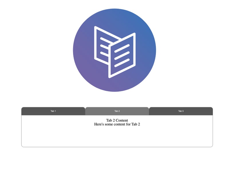 Horizontal Tabs for Carrd.co – Web Doze