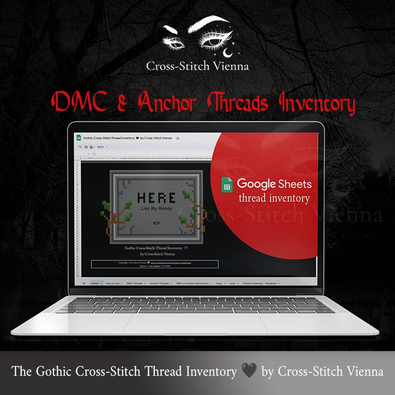 The Gothic Cross-Stitch Thread Inventory (Google Sheets Version) – DMC ...