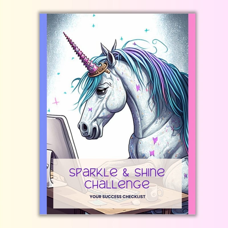 Sparkle and Shine Challenge Checklist