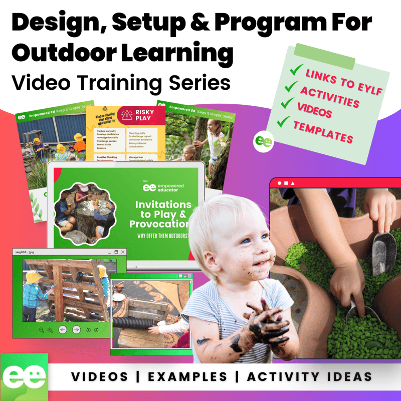 TRAINING SERIES – Design, Setup & Program for Outdoor Learning ...