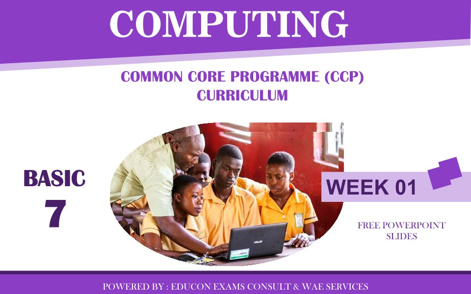 Comprehensive PowerPoint Slides for Computing Lessons