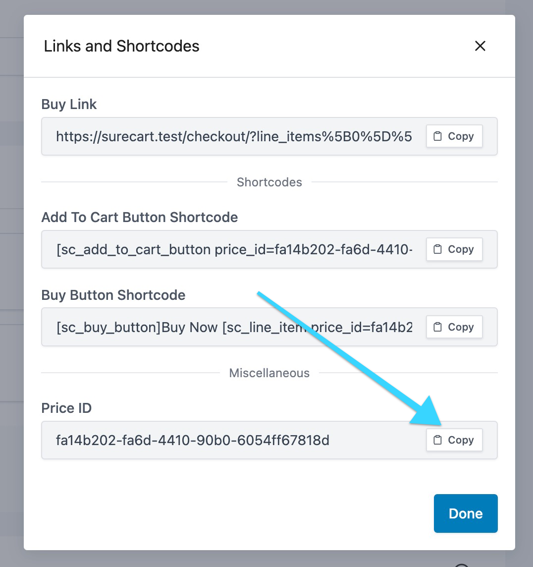 Creating Custom Buy Links - SureCart